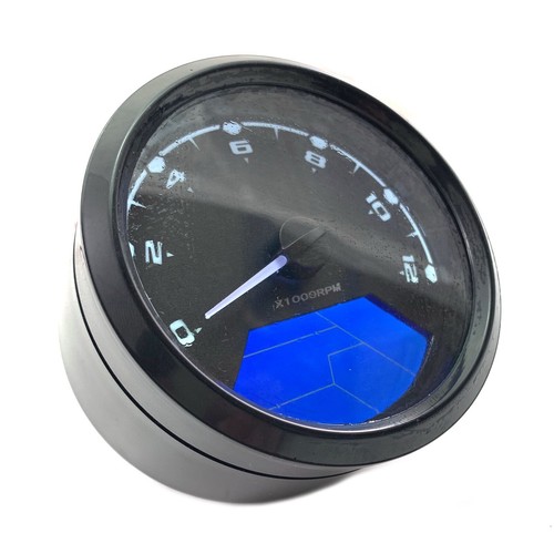 LCD TACHO DIGITAL LED z.B. CHINAROLLER MOTORRAD QUAD MOPED ATV 2-TAKT 4 ...
