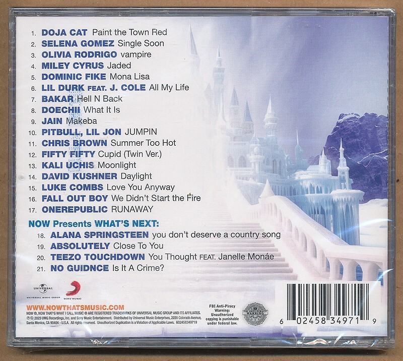 NOW That's What I Call Music 88 CD '23 (SEALED) | eBay