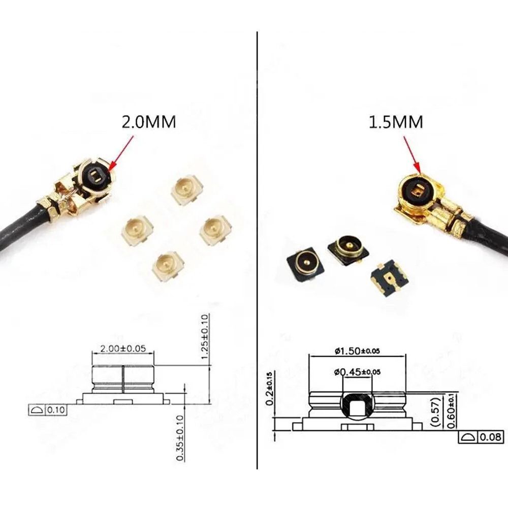 MINI Card Antenna Pedestal IPEX/IPX Socket UFL Seat U.FL SMD IPX Male ...