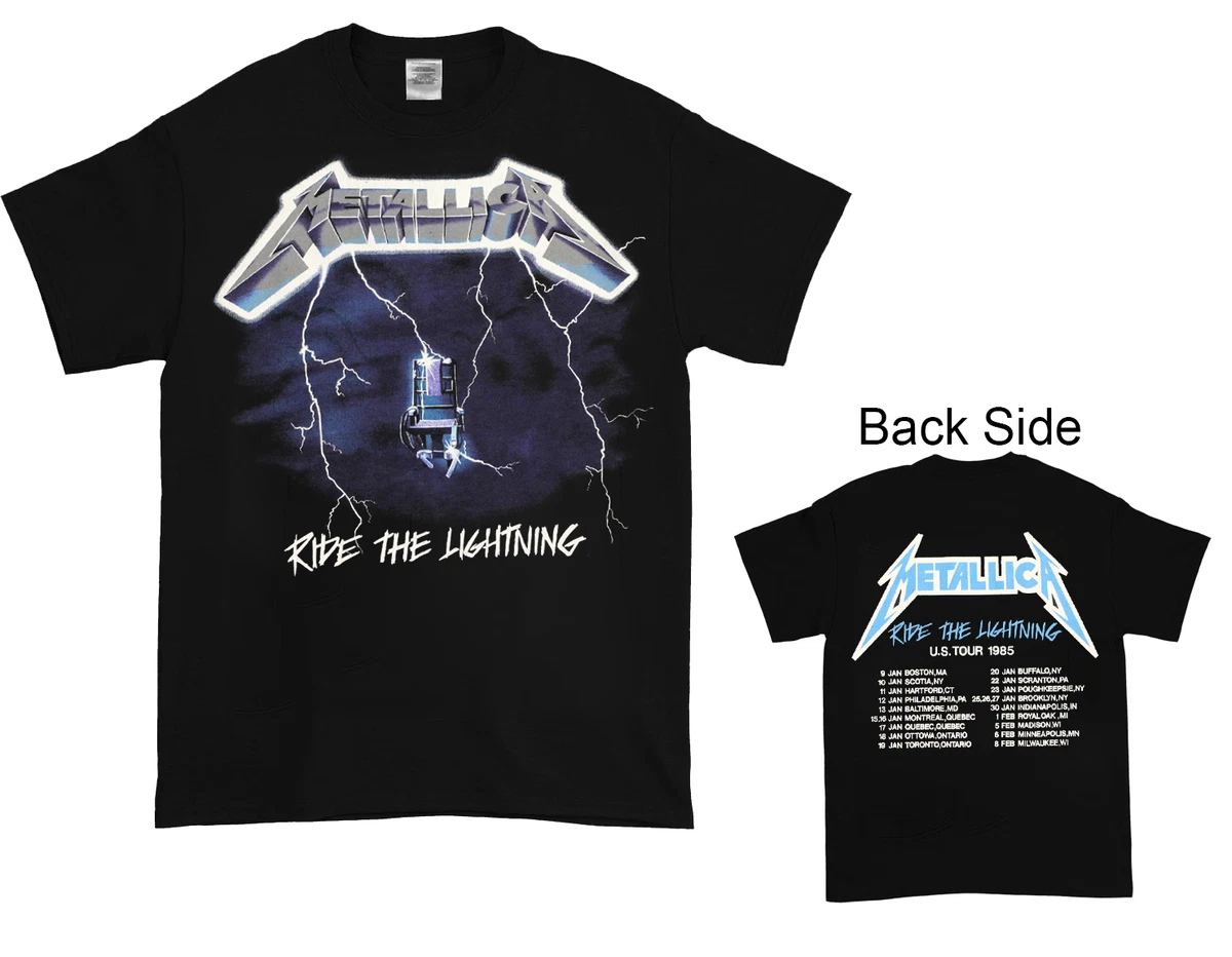 Metallica Ride The Lightning Tour
