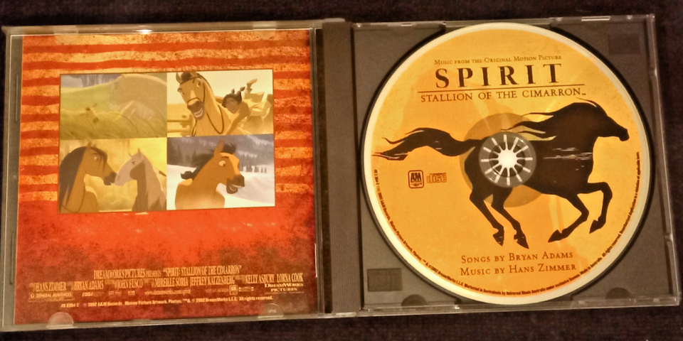 BRYAN ADAMS SPIRIT STALLION OF THE CIMARRON PICTURE DISC AUSTRALIAN CD ...