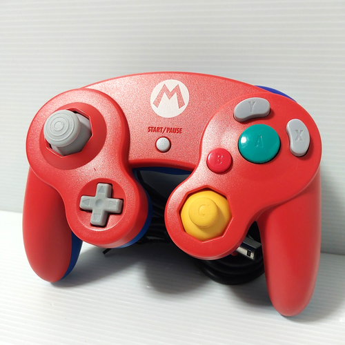 Nintendo GameCube Mario Red Blue Controller DOL-003 Tested Import Japan ...