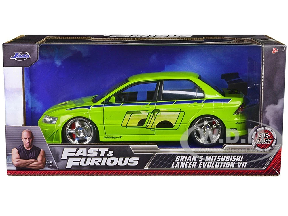 Brian's Mitsubishi Lancer Evolution VII The Fast and the Furious Movie ...