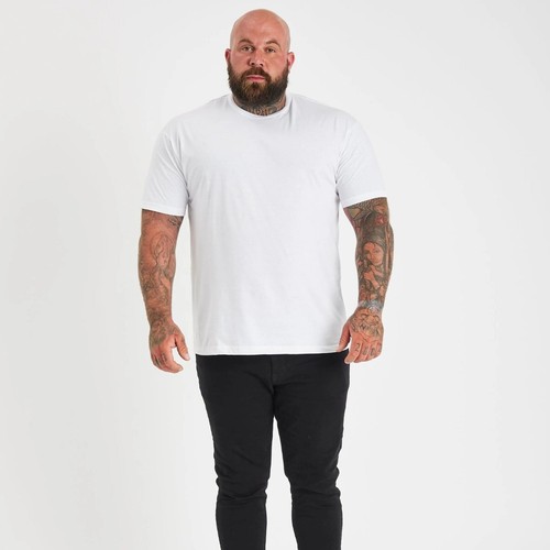 BUILT DIFFERENT ALL WHITE Crew Neck Tee Size 2XL | eBay