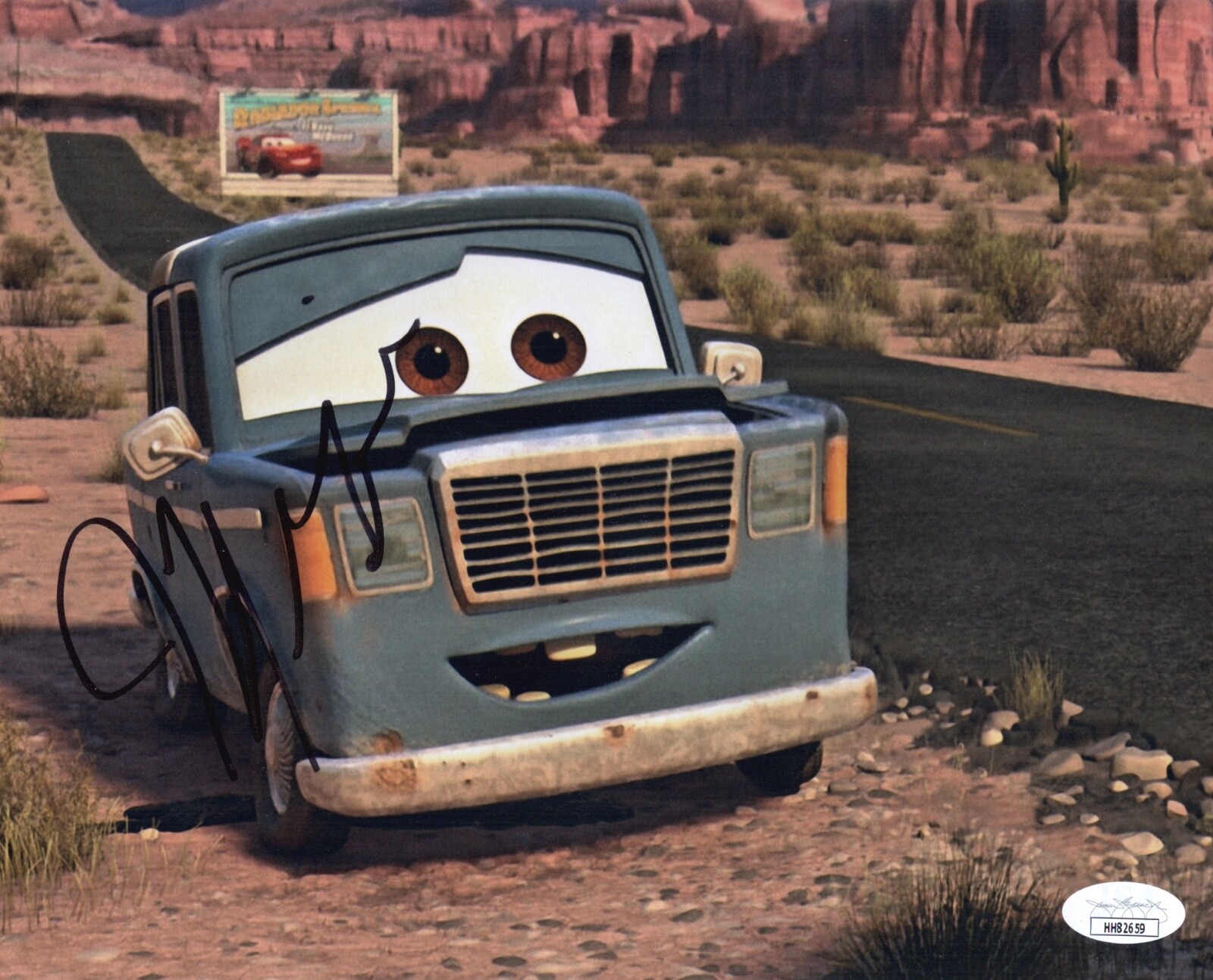 JEFF GARLIN Signed CARS 2 Otis 8x10 Photo IN PERSON Autograph JSA COA ...