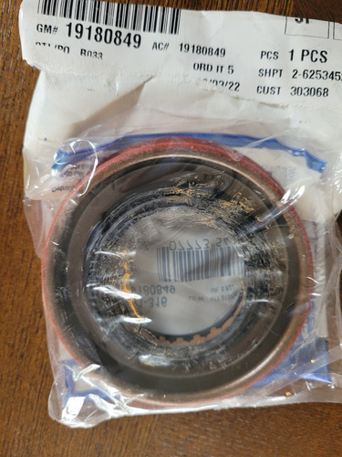 Genuine GM Rear Axle Seal 19180849 ACDelco 291-316 OEM NEW | eBay
