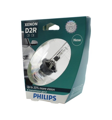 Genuine PHILIPS Xenon X-treme Vision Gen2 D2R 35W - Single HID ...