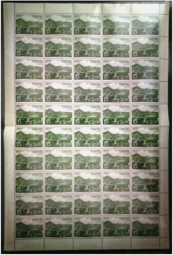 TURKEY 1956, TOURIST PROPAGANDA OF TROIA Full Sheet 3v ( MNH ) | eBay