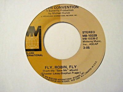 45-RPM-Midland International / Silver Convention / Fly Robin Fly/ Mint ...