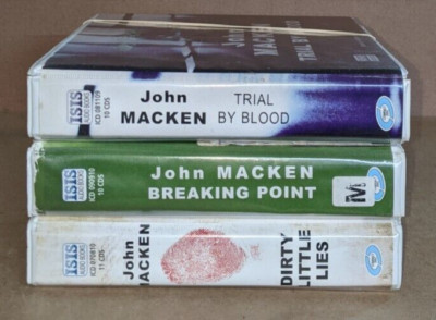 John Macken: Job lot collection of 3 adult fiction CD audiobooks | eBay UK