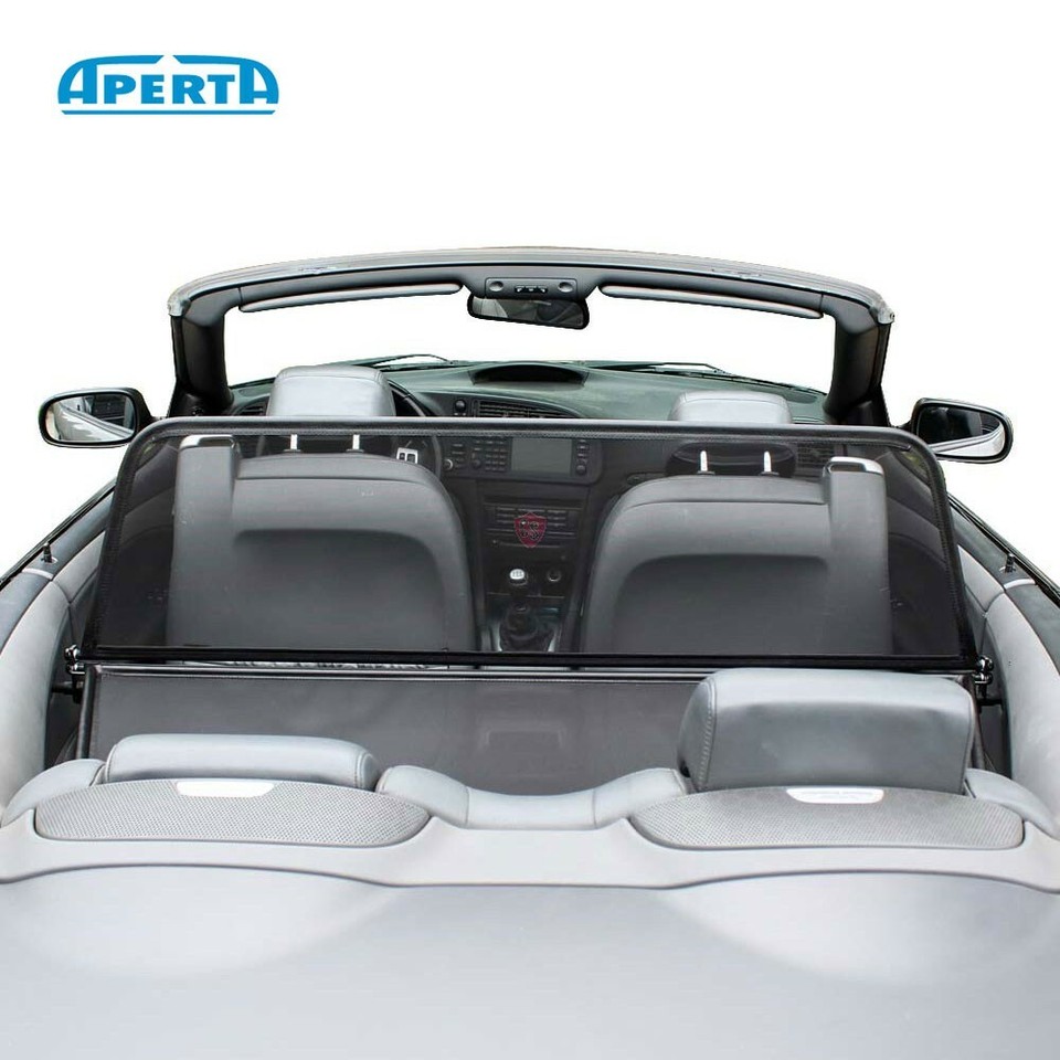 Wind Deflector for Saab 9-3 YS3F | Black | Draftstop Windstop | New | eBay