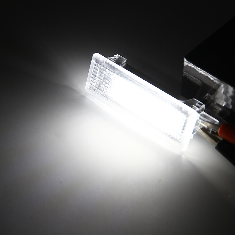 2x LED Courtesy Footwell Door Luggage Trunk Boot Light For BMW Mini ...