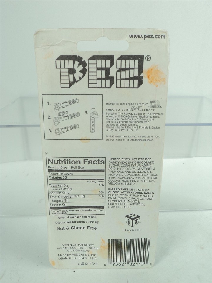 Pez Candy Dispenser - Thomas the Train and Friends - TOBY #7 - New in ...