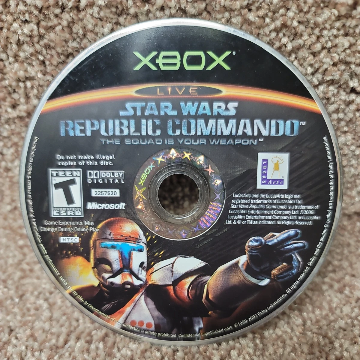 Star Wars Republic Commando Xbox