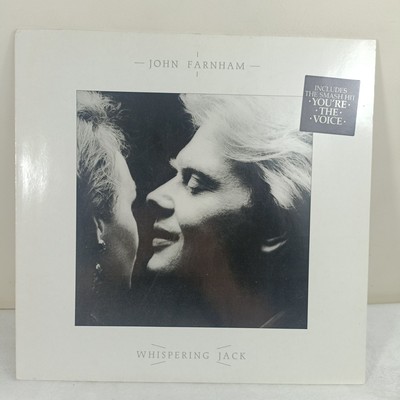 John Farnham Whispering Jack 12" Vinyl Record Album You're The Voice ...
