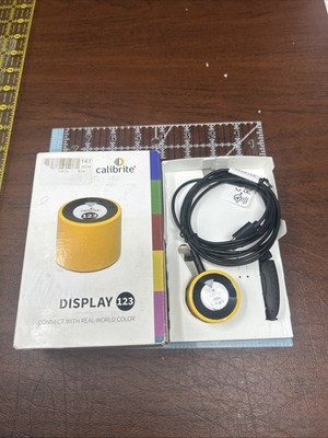 Calibrite Display 123 user-friendly USB-C monitor calibration device ...