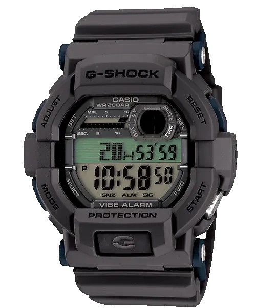 Casio GD350-8, Casio Vibration G-Shock Watch, Chronograph, Resin Strap ...