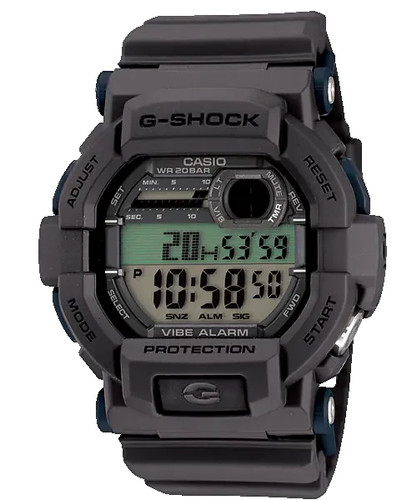 Casio GD350-8, Casio Vibration G-Shock Watch, Chronograph, Resin Strap ...
