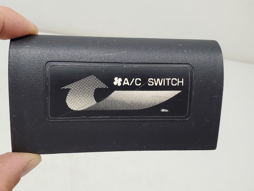 1991 Toyota Previa Van Middle A/C Switch Cover Plate Rear Climatizer ...
