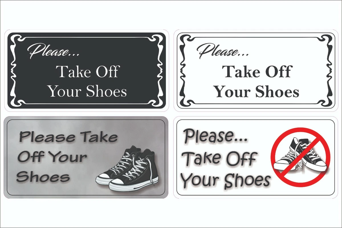 Please Take Off Shoes