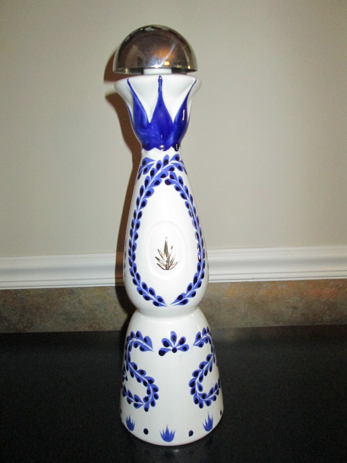 One Empty 750 ml Clase Azul Reposado Tequila Bottle with Bell Cap ...