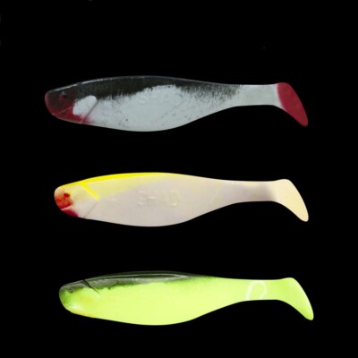 relax kopyto shad 4" (115mm). pack of 3 lures. pike,zed,perch,lure ...