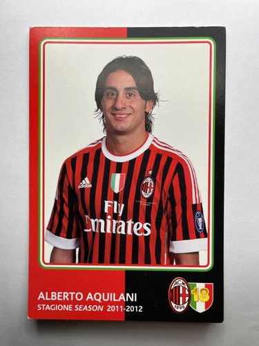 ALBERTO AQUILANI-AC Milan 11/12-38 Caps ITALY-Ex-AS Roma-Liverpool ...