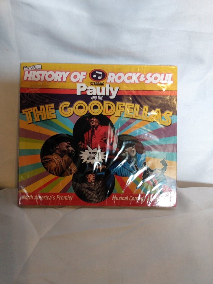 The History Of Rock & Soul Pauly And The Goodfellas CD SEALED Jersey ...