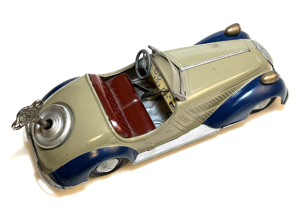 Vintage Distler Wind Up US Zone Germany Two Door Toy Convertible | eBay