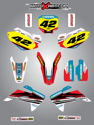 Custom Graphics Full Kit for Honda CRF 150 R 2007 - 2015 STRIKE Style ...