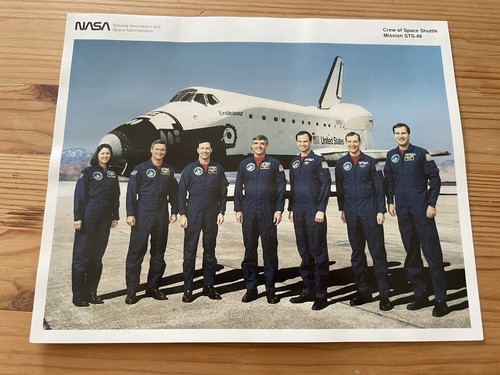 Crew Of Space Shuttle Mission STS-49 8x10 Photo | eBay