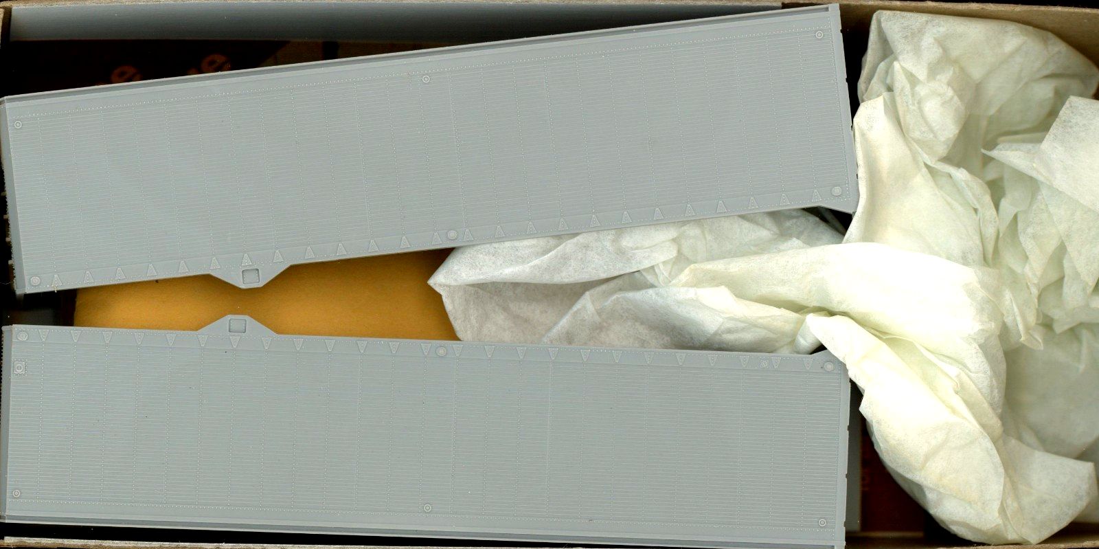 HO Athearn Kit 2 Pack Semi-Trailers Undec/Undecorated Gray NIP | eBay