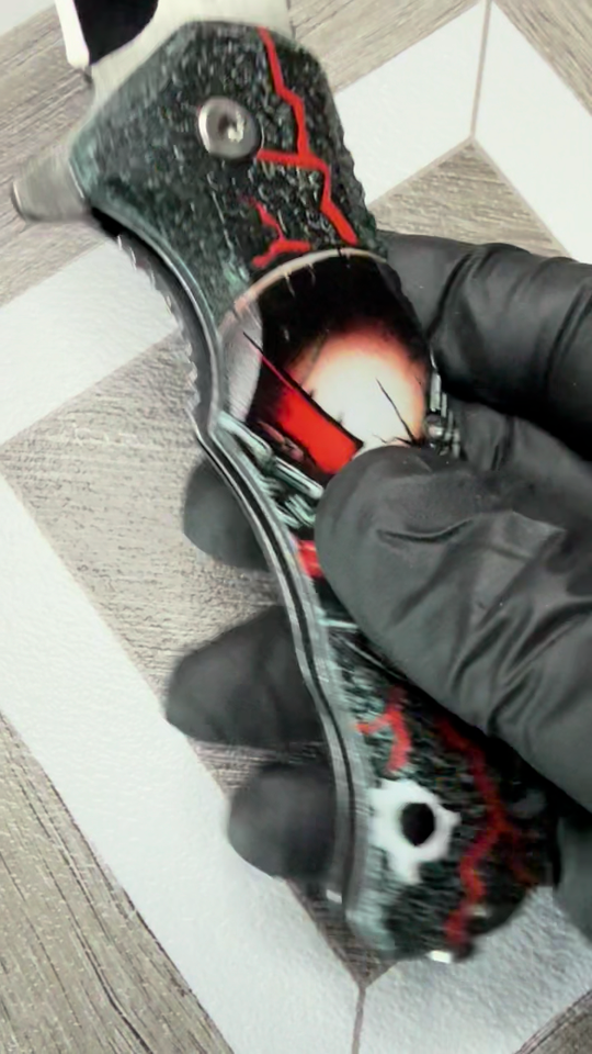 SKULL FACE SPRING ASSISTED FOLDING POCKET KNIFE #5018 | eBay