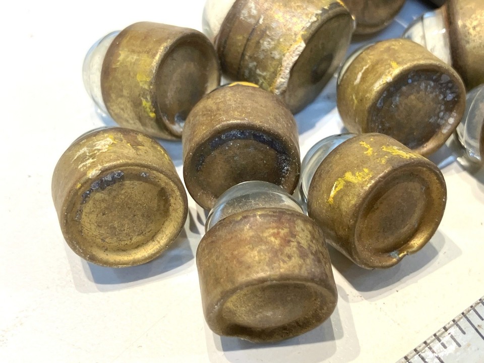 lot of 15 Vintage Signal Railroad Stop Sign Glass Cat Eye Marble ...