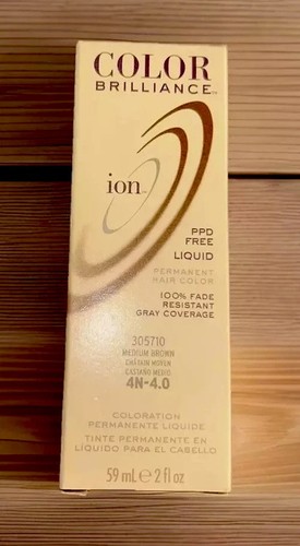 Original ION Color Brilliance Liquid Permanent Hair Color in Medium ...