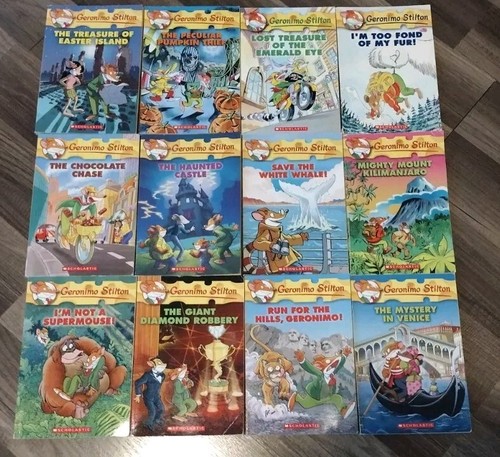 Lot of 12 Geronimo Stilton Thea Stilton Paperback Books RANDOM MIX | eBay