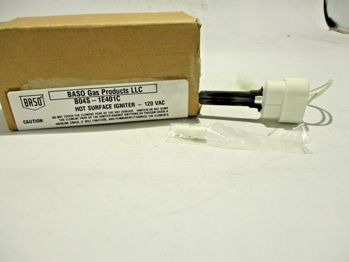 NEW BASO B04S-1E401C HOT SURFACE IGNITER 120V | eBay