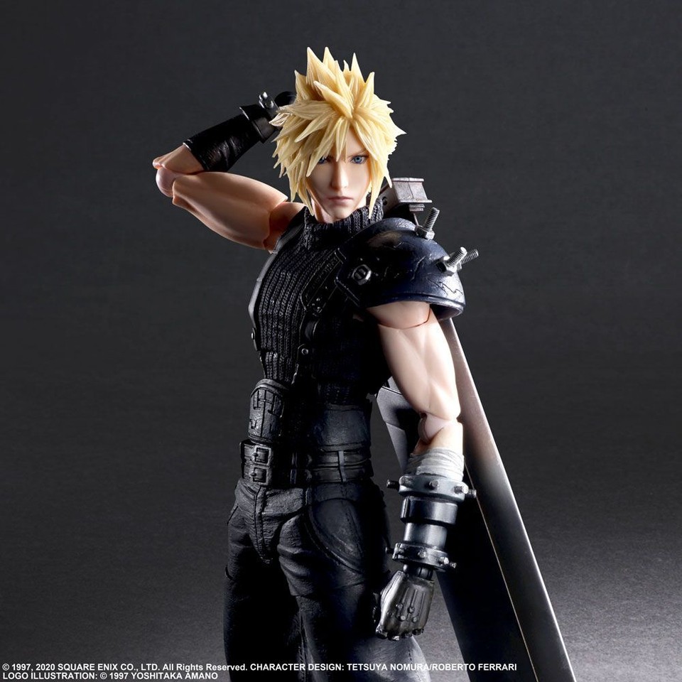 PLAY ARTS KAI FINAL FANTASY VII REMAKE CLOUD STRIFE VER. 2 Action ...