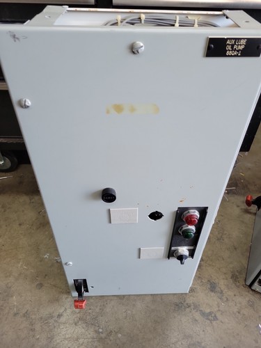 GE Motor Control Panel 8000 3PH 480V size 4 200A Trip | eBay