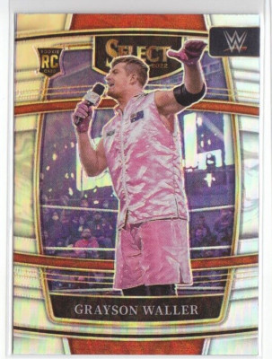GRAYSON WALLER ( ROOKIE ) ( SILVER PRIZM ) ( Card #78 ) 2022 WWE Panini ...