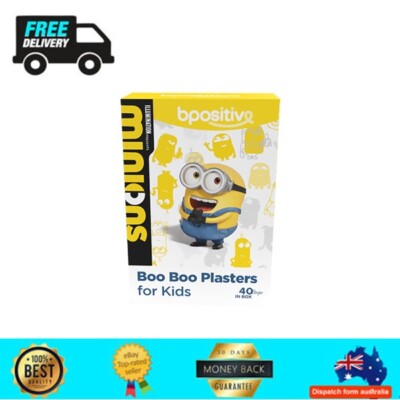 Bpositive Boo Boo Minion Strips – Box of 40 | Fun Kids' Adhesive ...