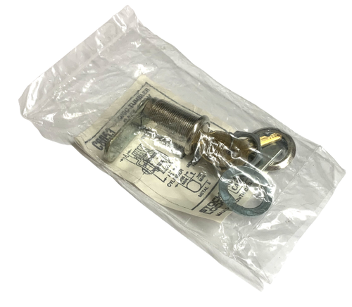 National Cabinet Lock C8053-14A 5-Disc Tumbler Cam Lock Nickel (11 ...