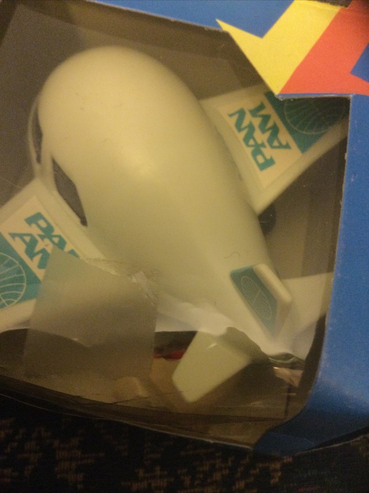 Pan Am Vintage Toy Airplane Round A-Jet Wind Up Powered | eBay
