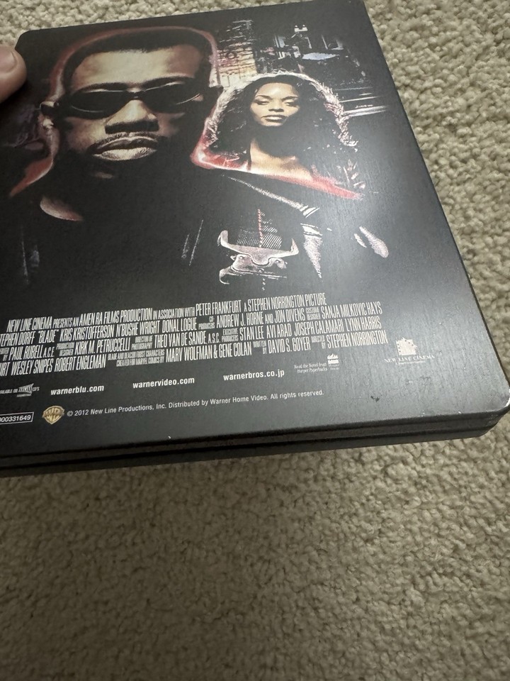 BLADE Wesley Snipes *rare* JAPAN Blu-Ray SteelBook | eBay