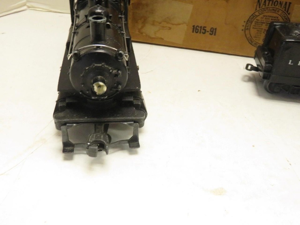 LIONEL POST-WAR TRAINS #1615 DIECAST STEAM SWITCHER W/TENDER- BOXED ...