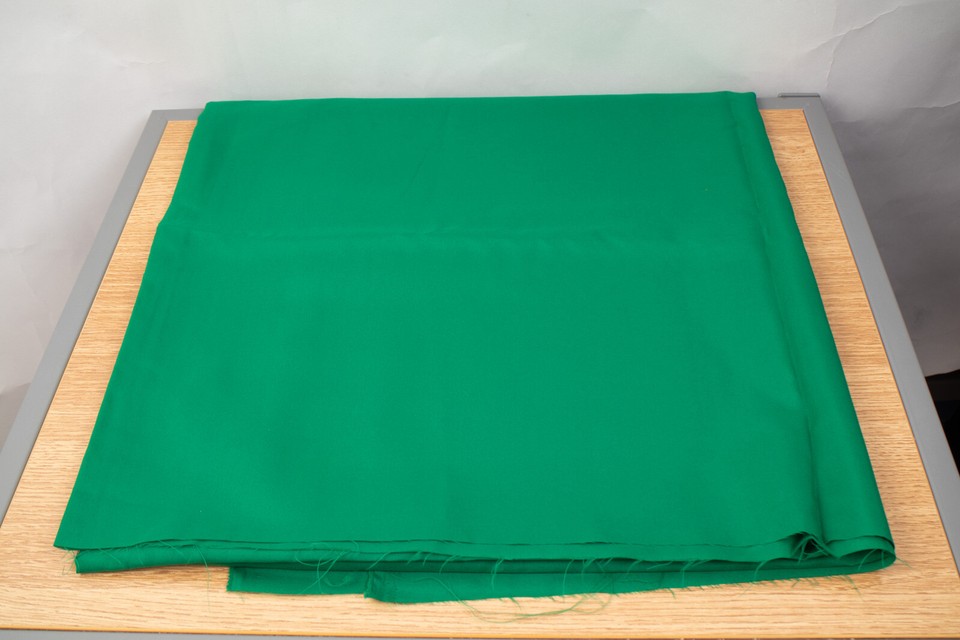 Green Polyester Fabric Width 60" X 2 Yards Length | eBay