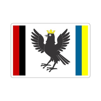 Flag of Ivano Frankivsk Oblast Ukraine STICKER Vinyl Die-Cut Decal | eBay