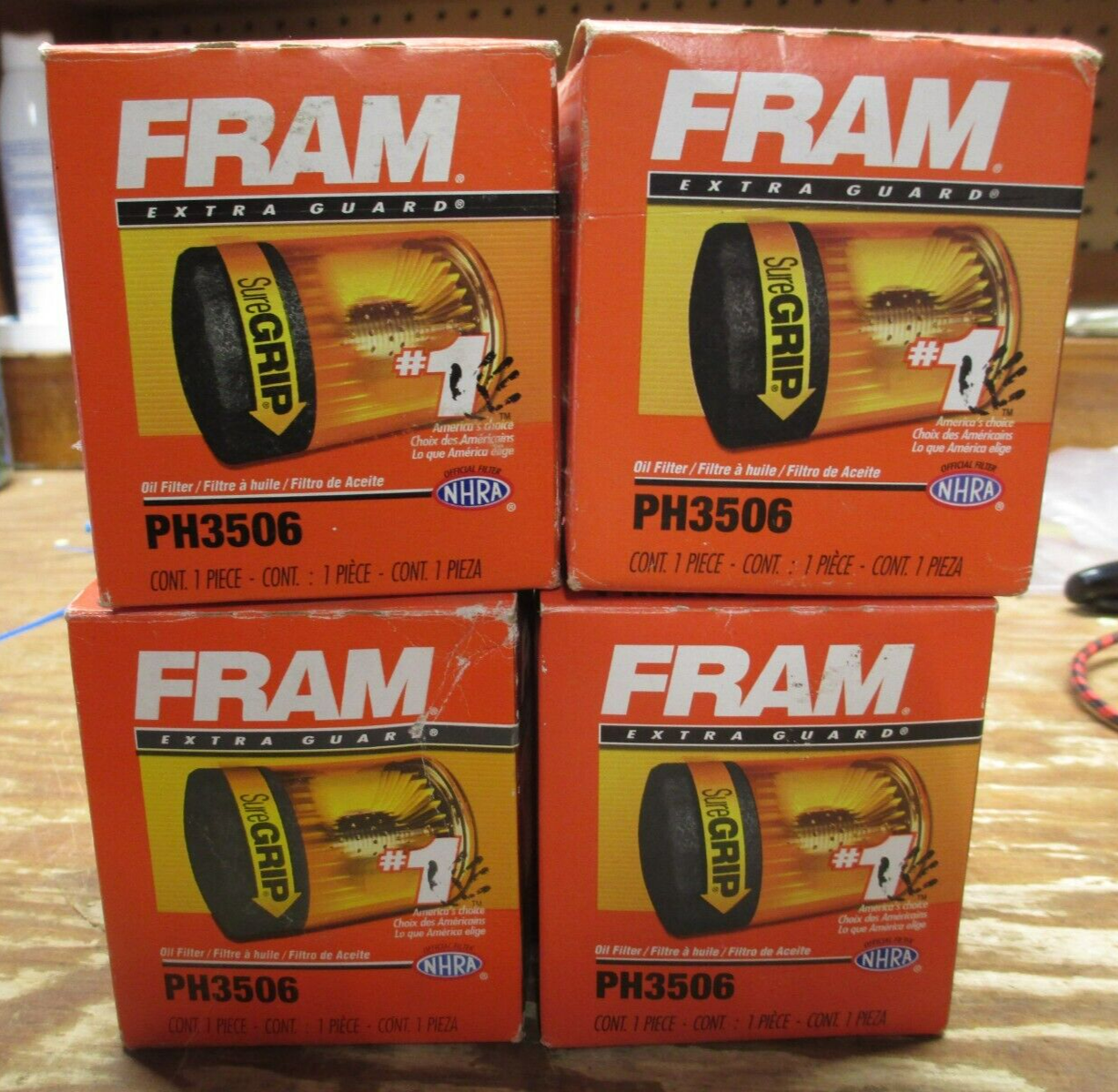 Engine Oil Filter-Extra Guard Fram PH3506 LOT OF 4 GET THEM ALL! | eBay