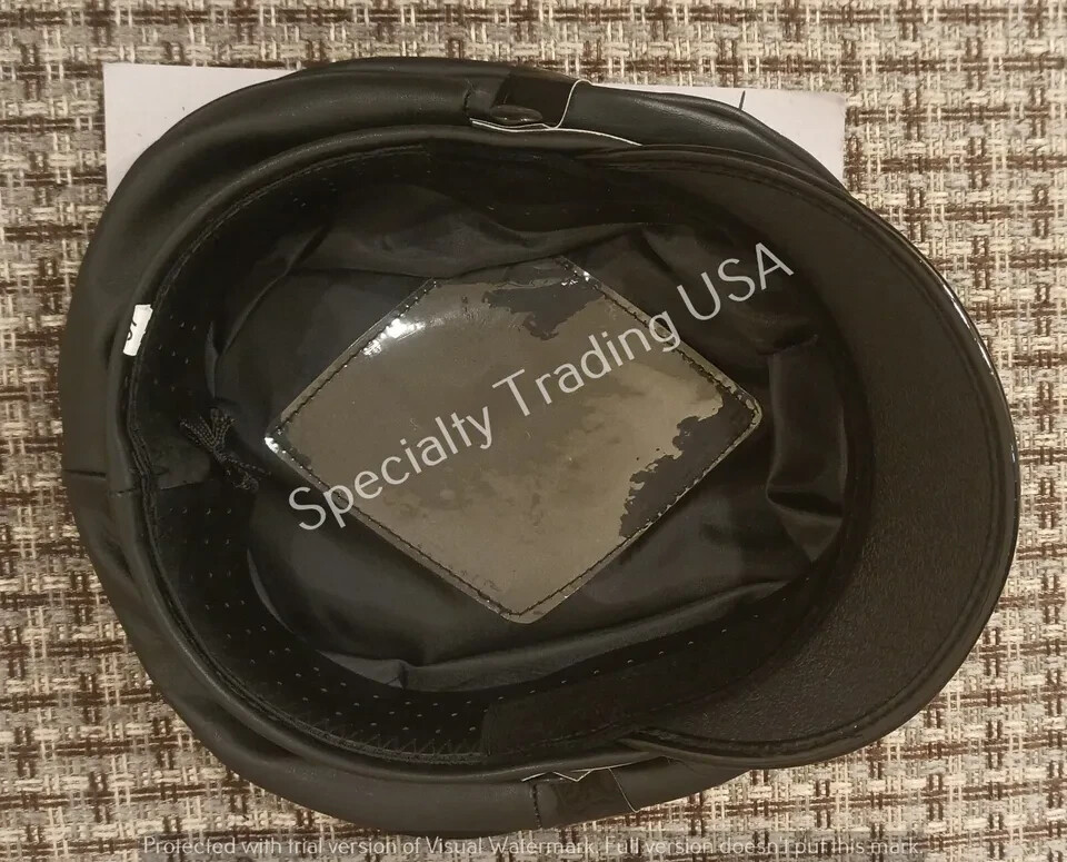 Leather Biker Cap - Finest Soft Real Leather Biker ,Muir Cap Hat in all ...