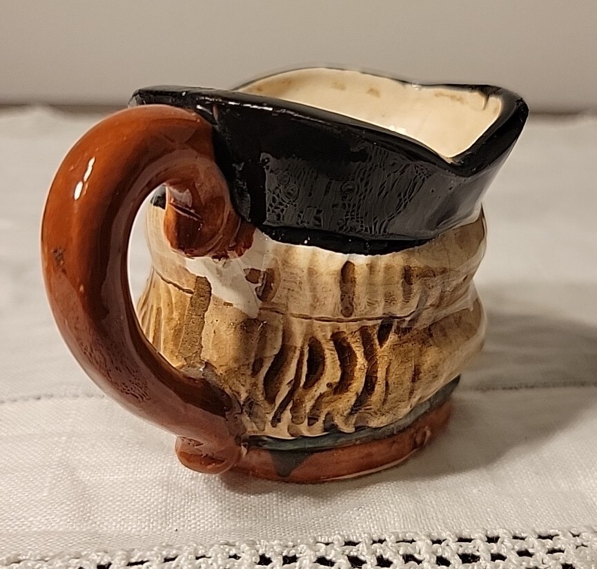Vintage Toby Mug Creamer Made In Japan, Colonial Man with Mustache | eBay